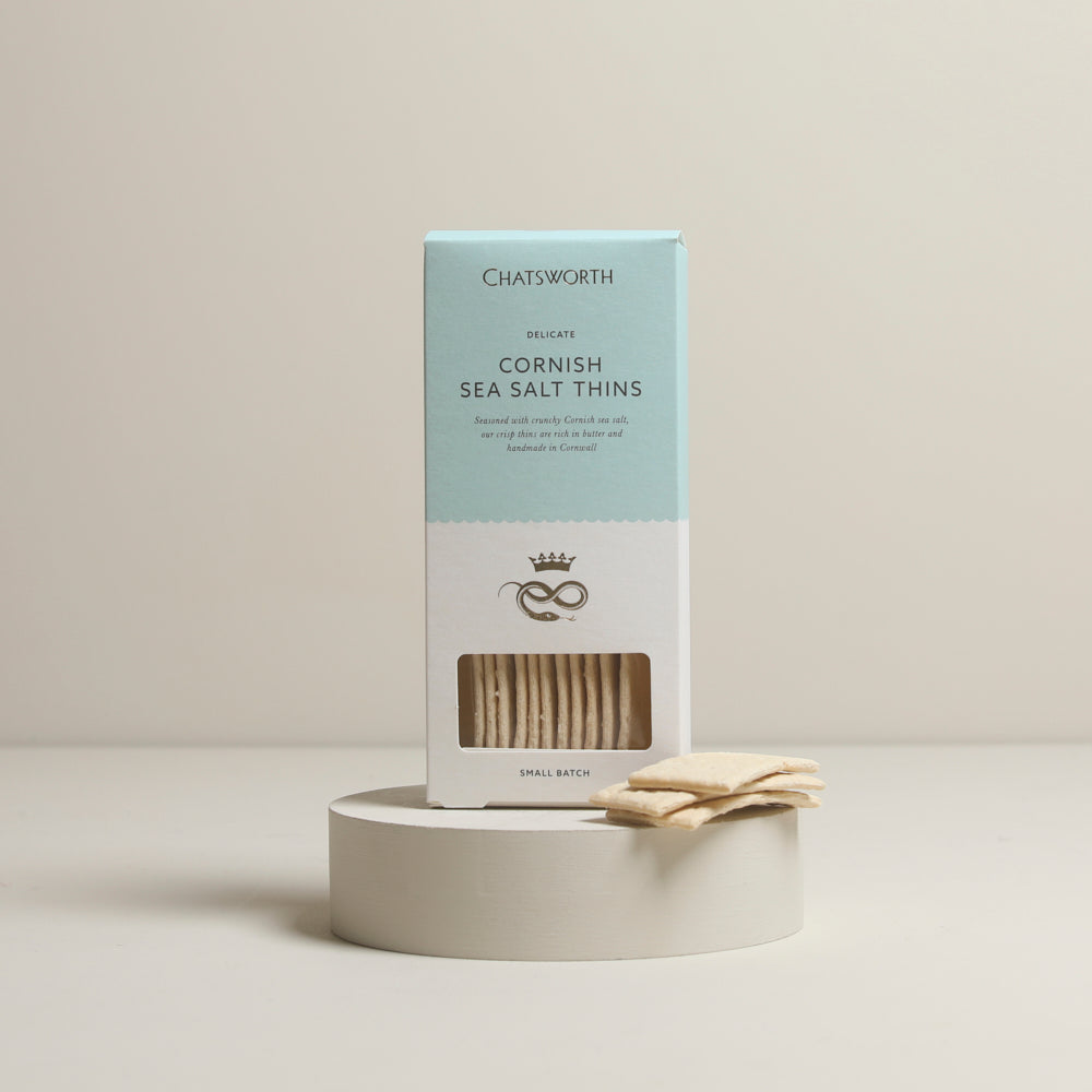 Cornish Sea Salt Savoury Thins – Chatsworth Shop