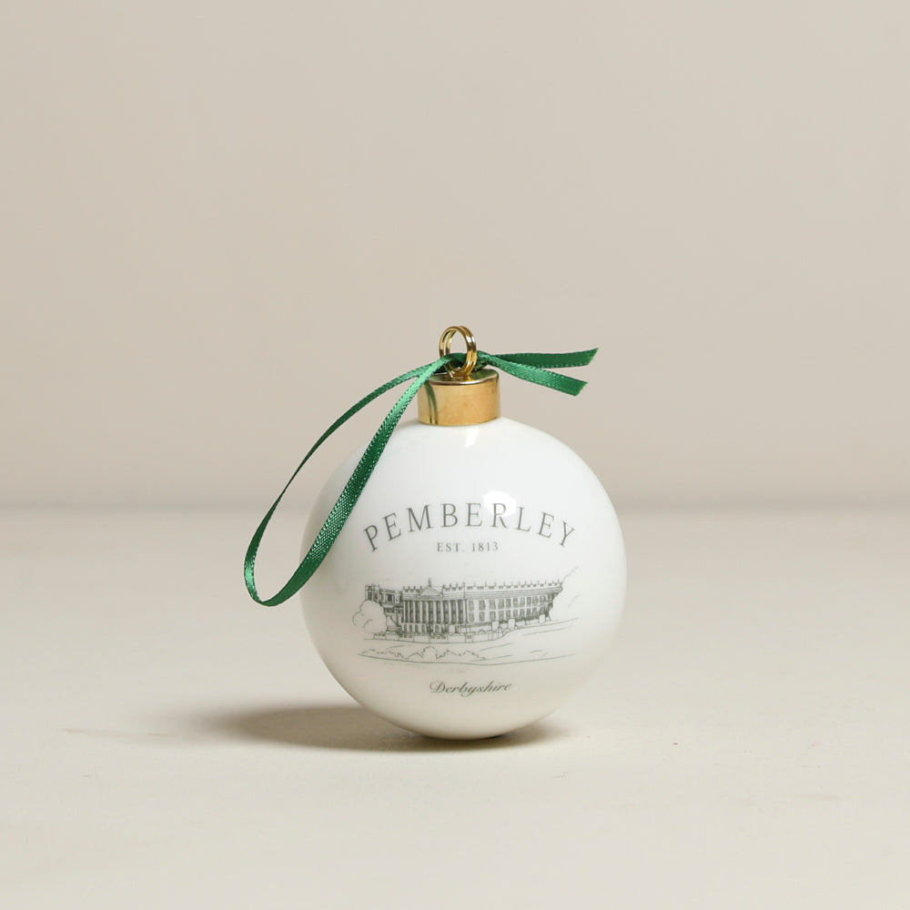 Jane Austen Ceramic Bauble – Chatsworth Shop