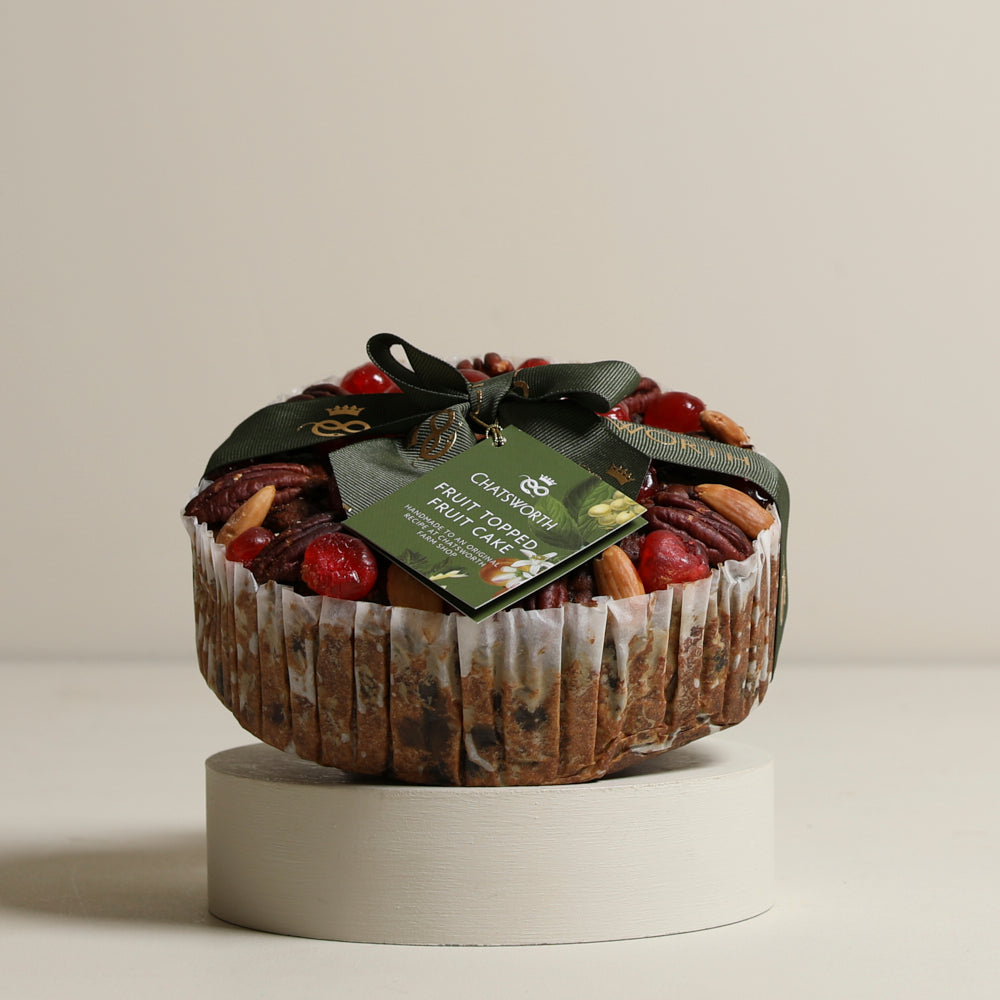 Fruit Topped Rich Fruit Cake | Chatsworth Farm Shop