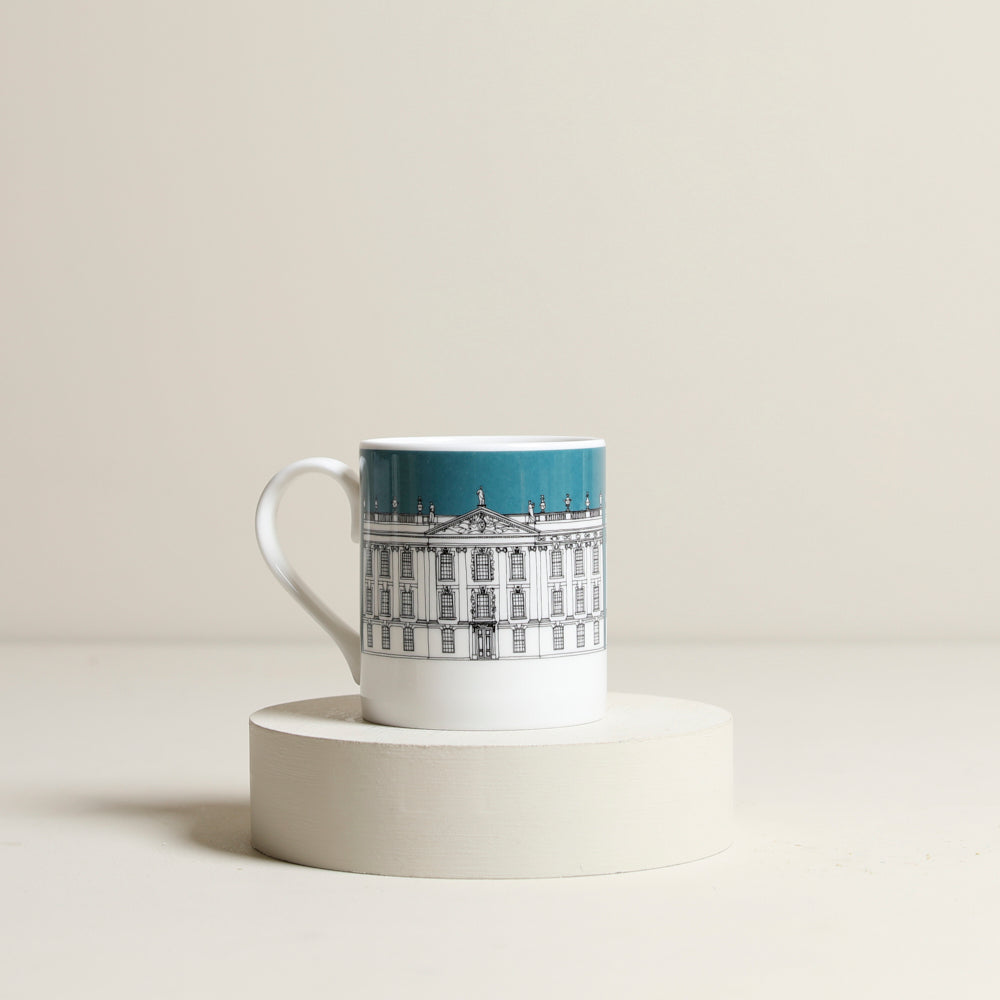 Chatsworth House Mug Blue