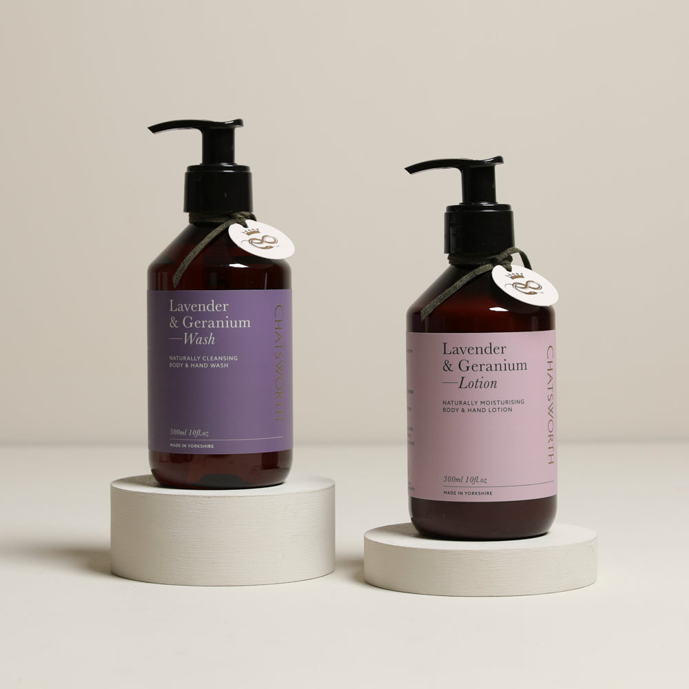 Naturally Cleansing Lavender & Geranium Gift Set – Chatsworth Shop