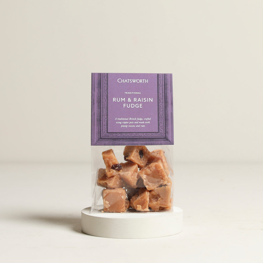 Rum & Raisin Fudge – Chatsworth Shop