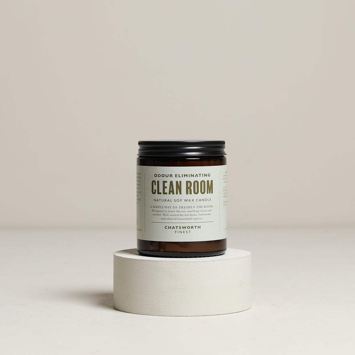 Clean Room Candle | Natural Soy Wax Candle – Chatsworth Shop