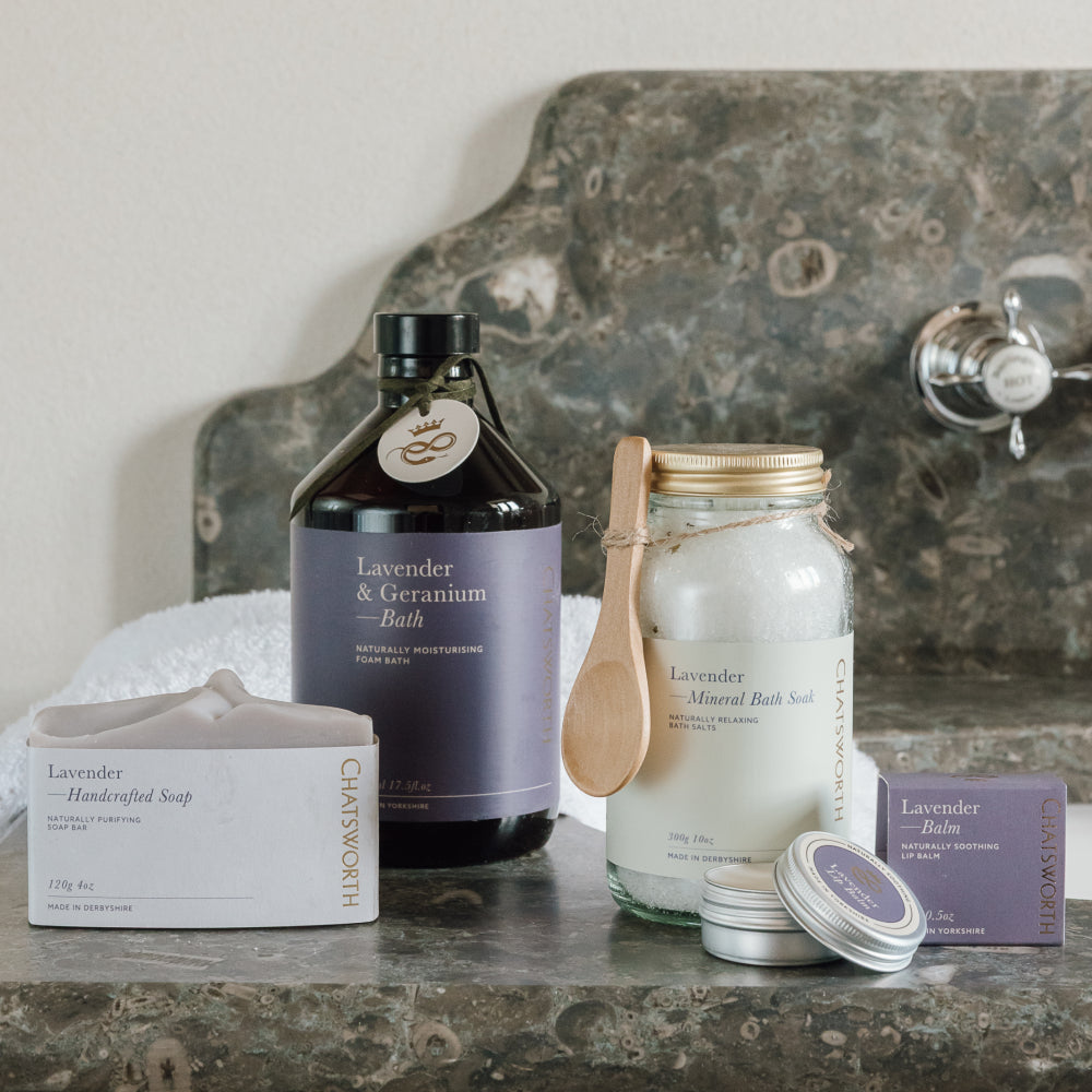 Lavender Mineral Bath Soak | Naturally Relaxing – Chatsworth Shop